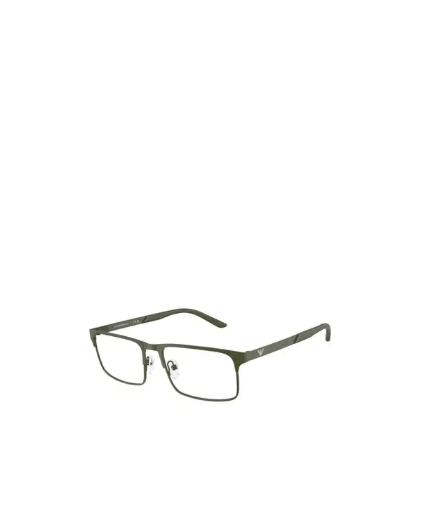 Emporio Armani Rectangular Frame Eyeglasses - Green