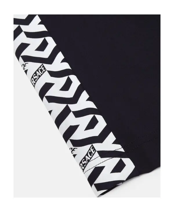 Versace La Greca Panel Short-sleeve T-shirt