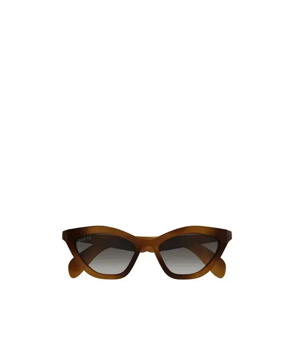 Gucci Cat Eye Frame Sunglasses - Brown