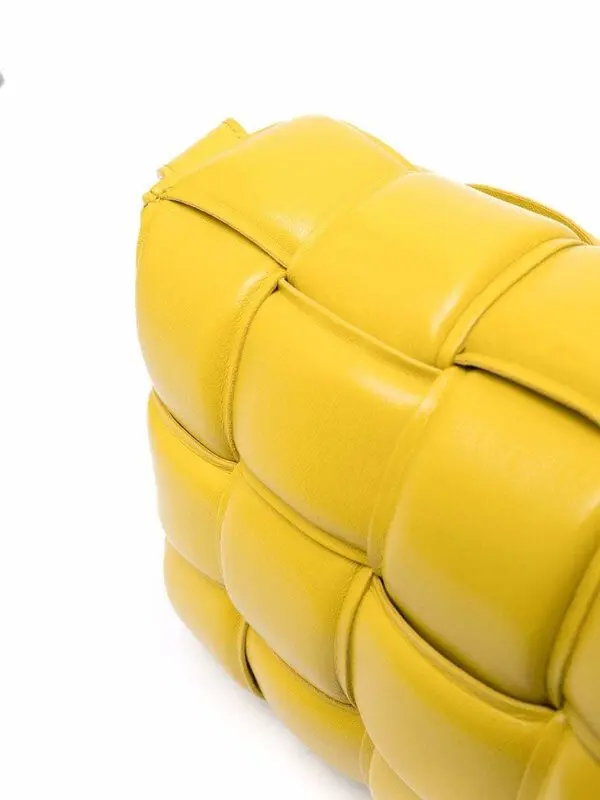 Bottega Veneta Padded Cassette Shoulder Bag - Yellow