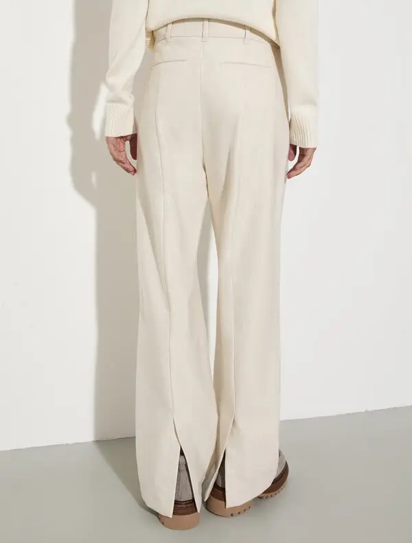 MAXCO. Max&co. Tailored Twill Straight Leg Pants