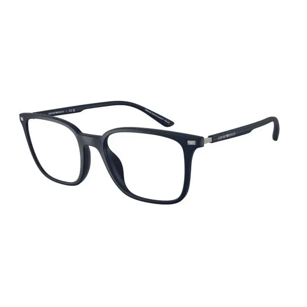 Emporio Armani Full Rim Eyeglasses - Black
