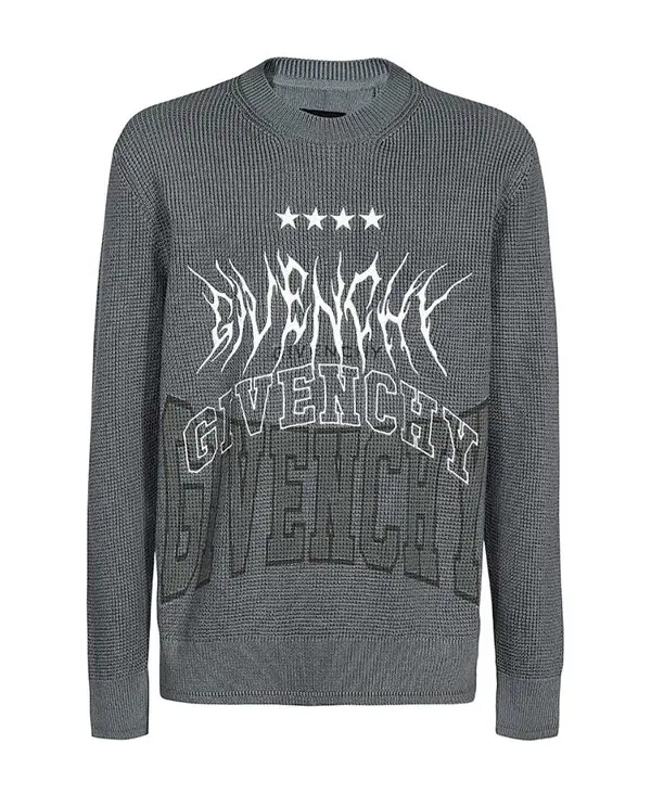 Givenchy Long-sleeved Crewneck Sweater