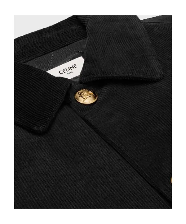 Celine Carcoat In Corduroy