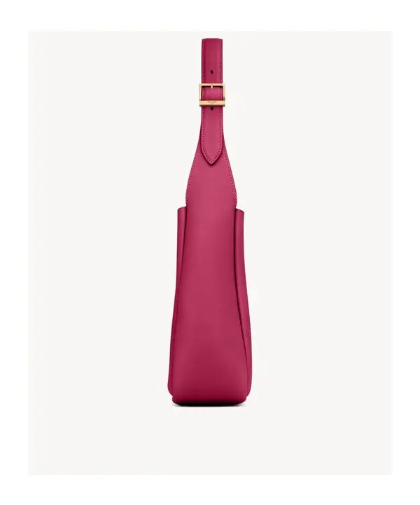 Saint Laurent Leather Shoulder Bag With Logo