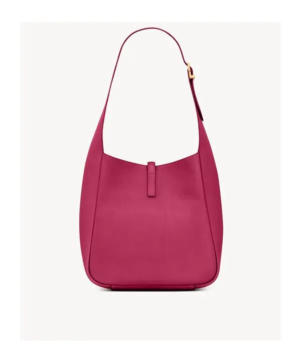 Saint Laurent Leather Shoulder Bag With Logo