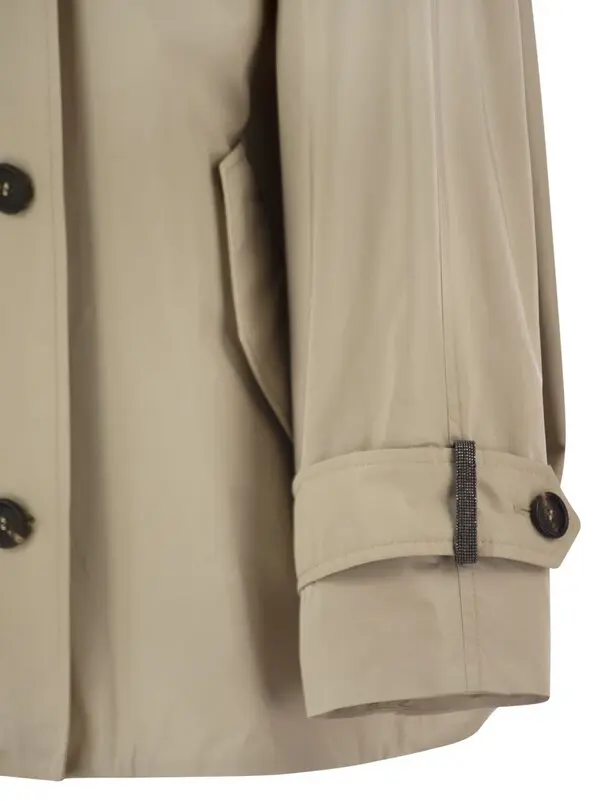 Brunello Cucinelli Double-breasted Hooded Coat