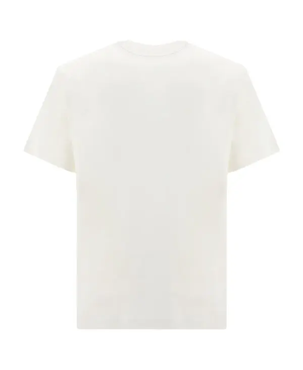 Sunnei Logo Flocked Crewneck T-shirt