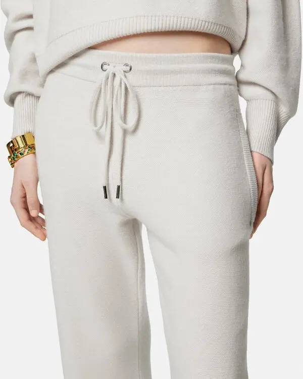 Versace Drawstring Flared Trousers
