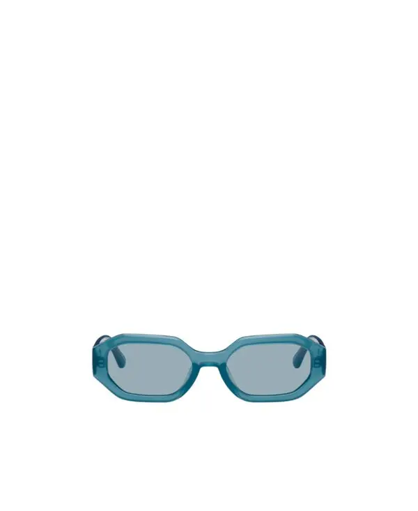 Attico X Linda Farrow Octagon Sunglasses - Blue