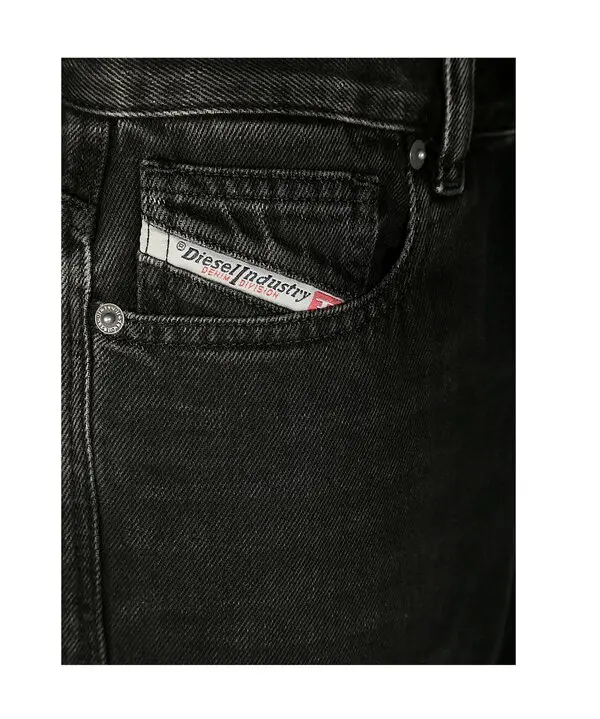 DIESEL® 1996-d-sire Straight Leg Jeans - Black