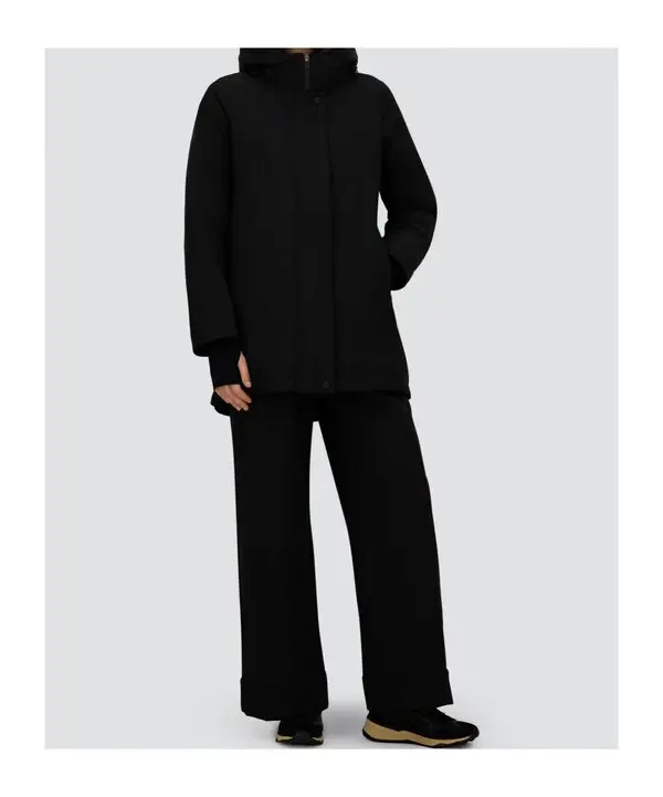 Herno Hooded Down Coat With Two-way Zip Fastening