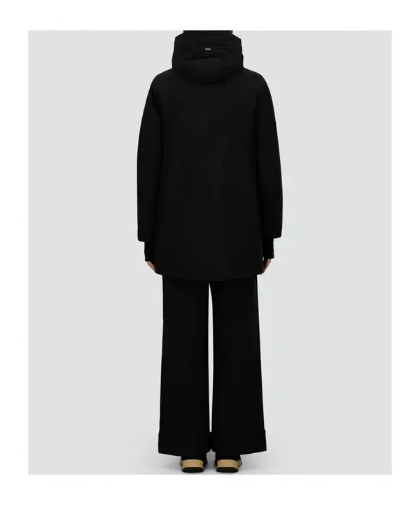 Herno Hooded Down Coat With Two-way Zip Fastening