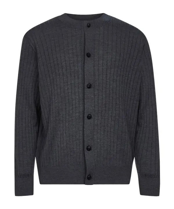 Bottega Veneta Long Sleeved Crewneck Cardigan