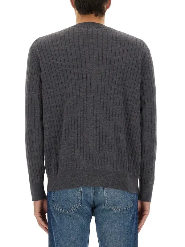 Bottega Veneta Long Sleeved Crewneck Cardigan