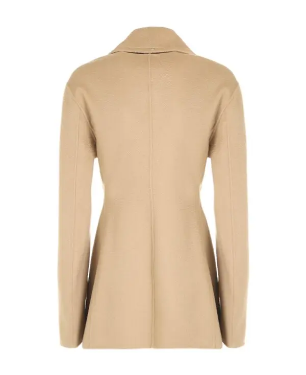 Sportmax Double-breasted Long-sleeved Overcoat