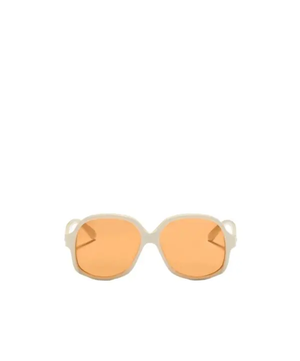 Valentino Garavani Oval Frame Sunglasses - Orange