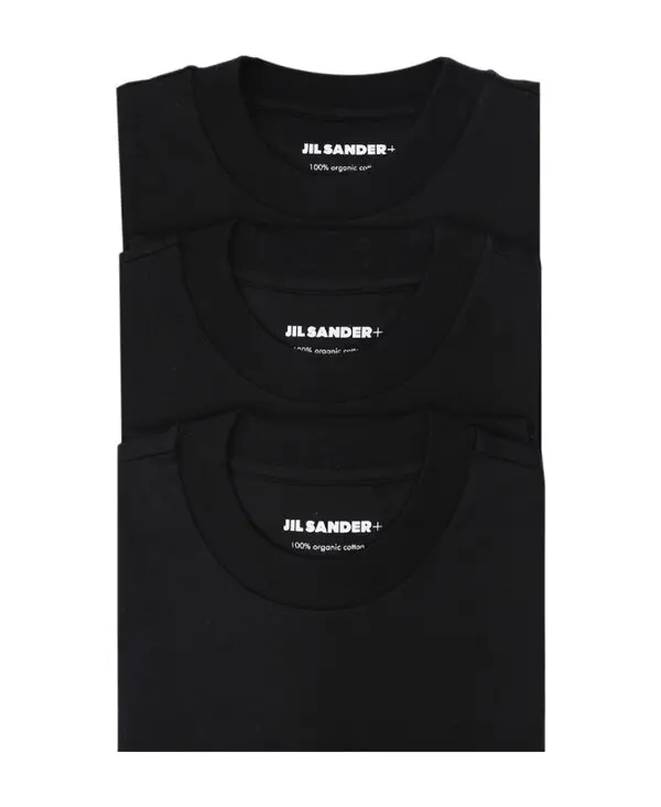 JIL SANDER Three-pack Crewneck Long-sleeve T-shirts