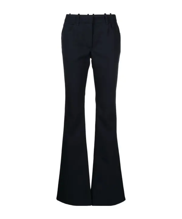 Off-White Low-rise Flared Trousers