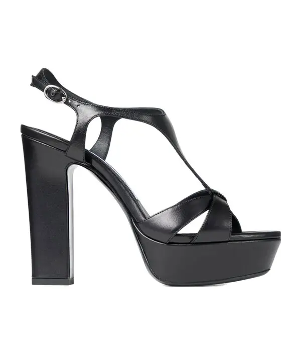 JIMMY CHOO Kesia High Platform Sandals - Black