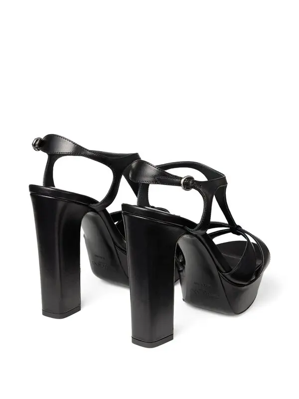 JIMMY CHOO Kesia High Platform Sandals - Black