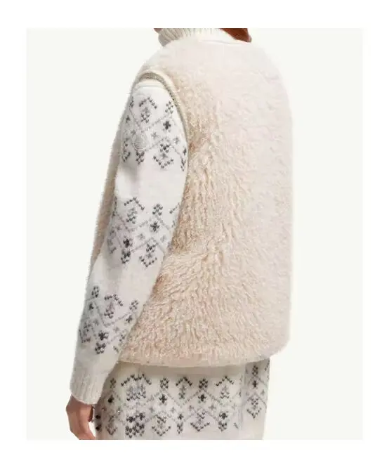 Moncler Tournel Teddy Padded Vest