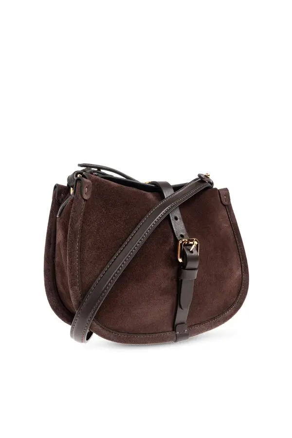 Etro Buckled Shoulder Bag - Brown