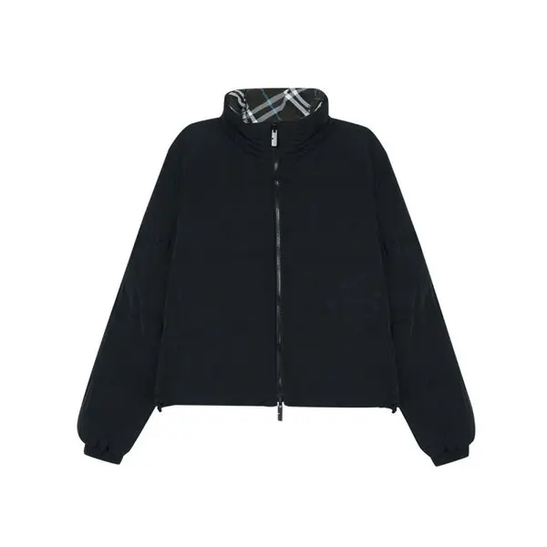 Burberry Reversible Checked Puffer Jacket - Comfortable Brown