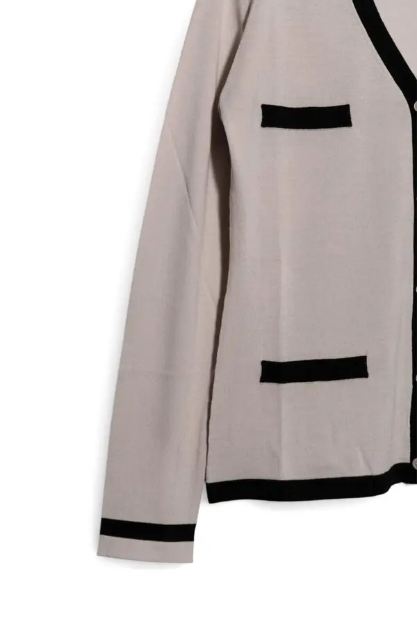 Max Mara V-neck Buttoned Cardigan With Long Sleeves