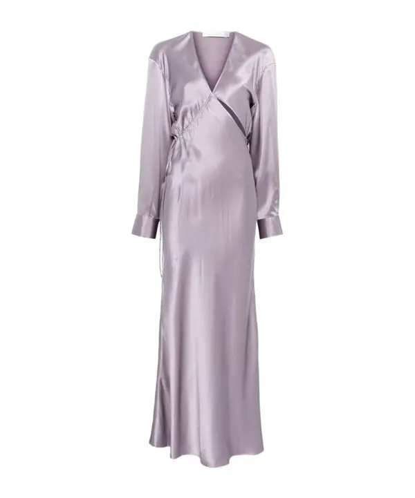 Christopher Esber Cross-cut Silk Maxi Dress