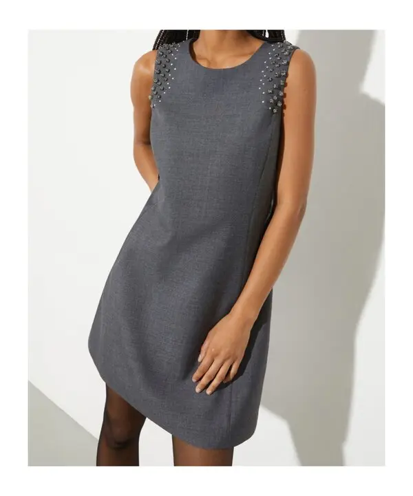 MAXCO. Max&co. Embellished Sleeveless Dress