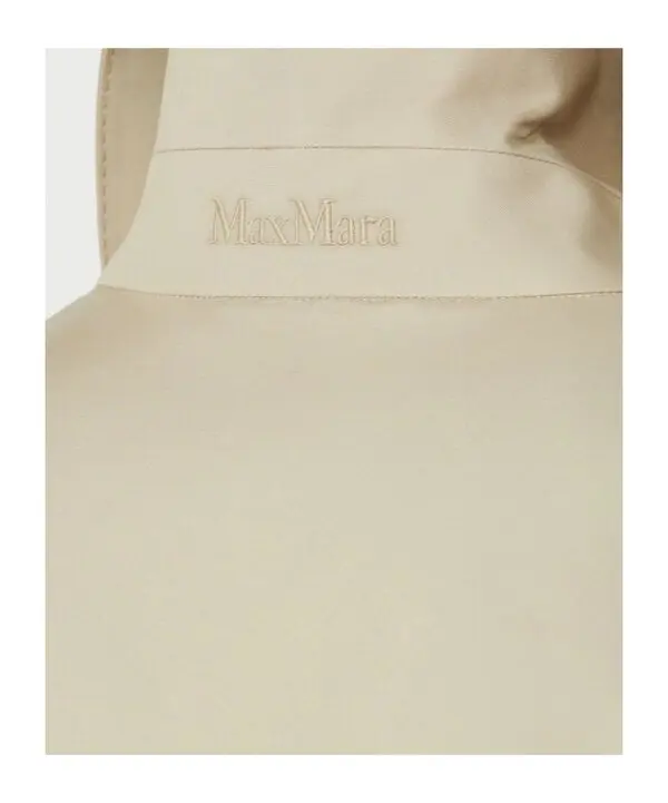 Max Mara Belted Double-breasted Midi Trench Coat - Sand-colored