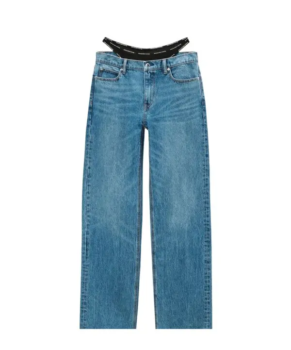 Alexander Wang Straight Leg Jeans - No
