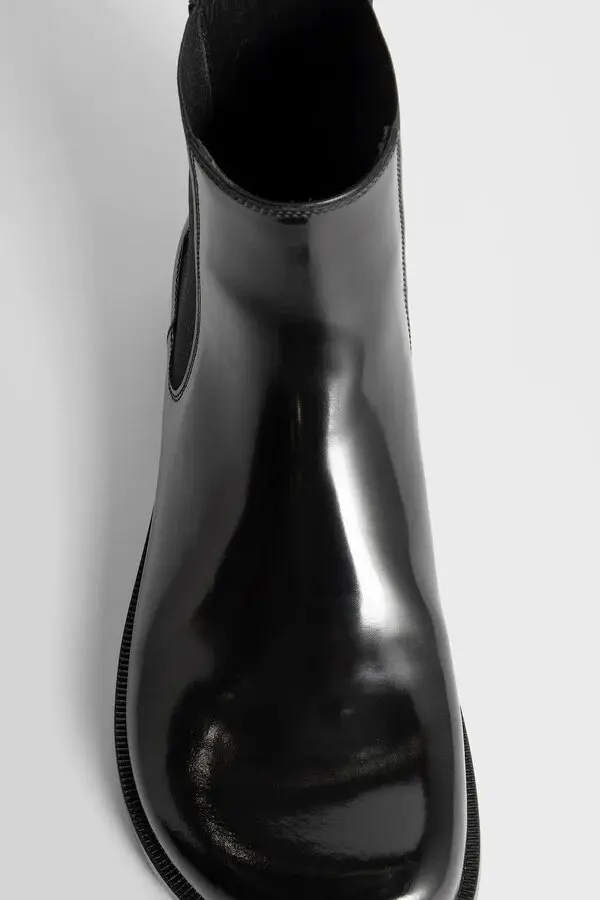 Loewe Chelsea Boot In Brushed-off Calfskin