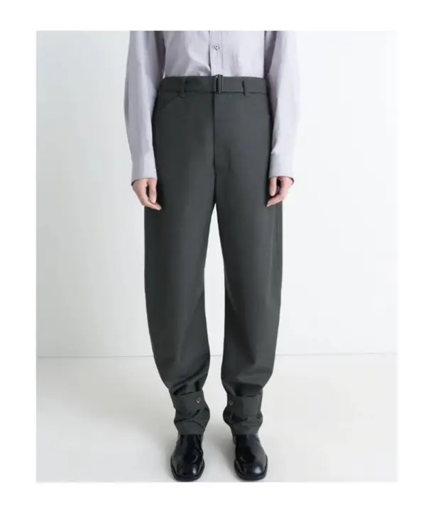 LEMAIRE Belted Tailored Trousers