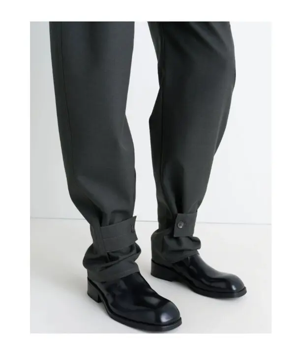 LEMAIRE Belted Tailored Trousers