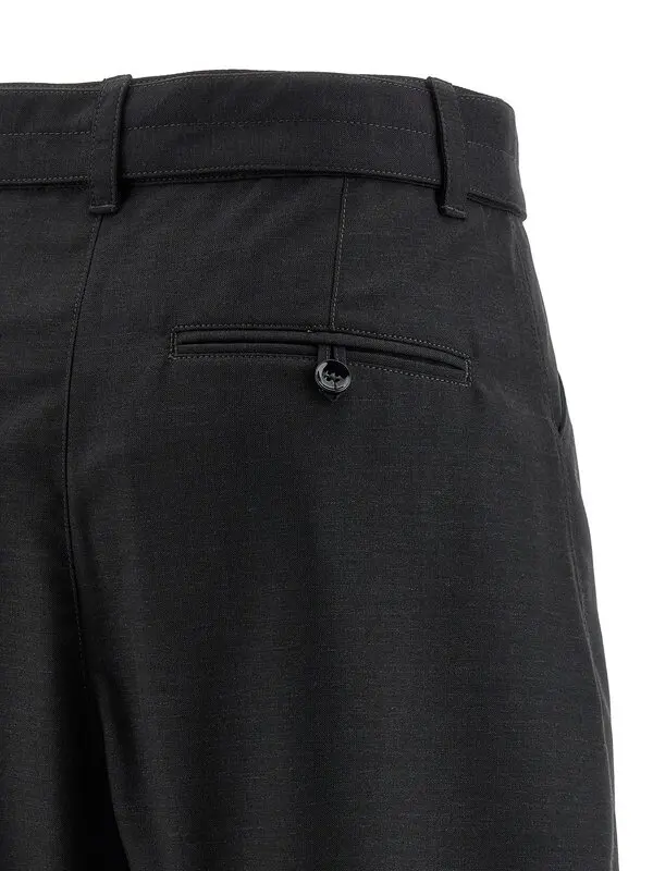 LEMAIRE Belted Tailored Trousers