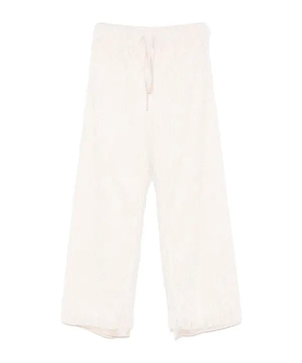 DARKPARK Aria Fringe Pants - White