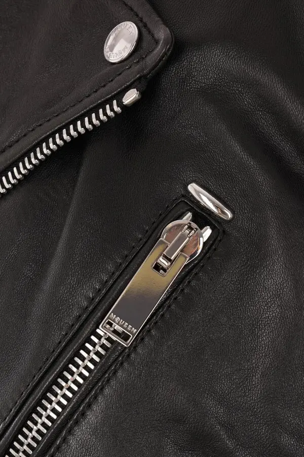 Alexander McQueen Zip-up Leather Jacket