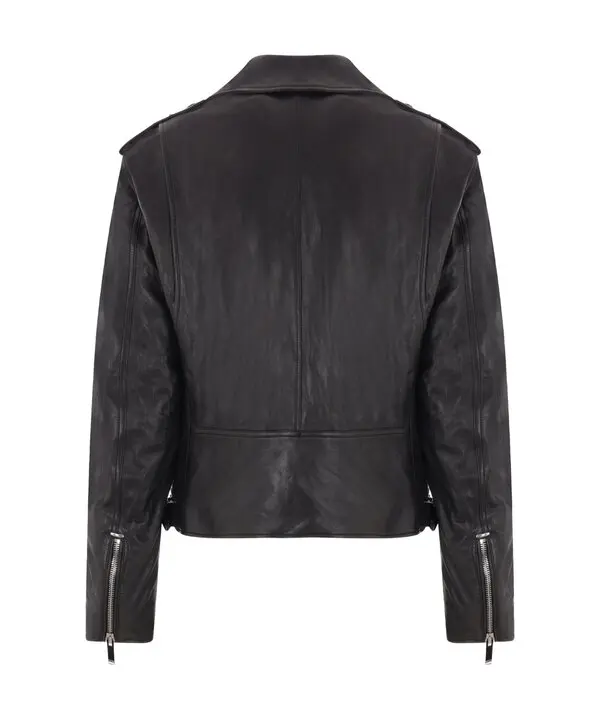 Alexander McQueen Zip-up Leather Jacket
