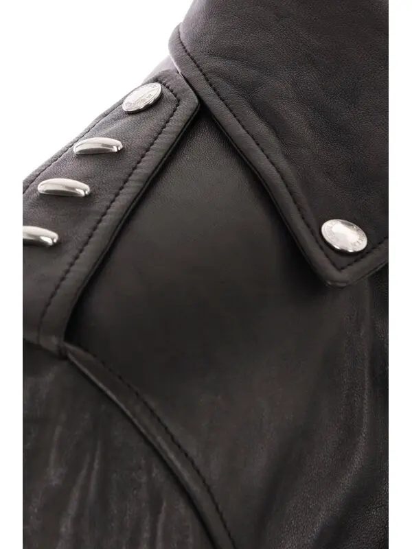 Alexander McQueen Zip-up Leather Jacket