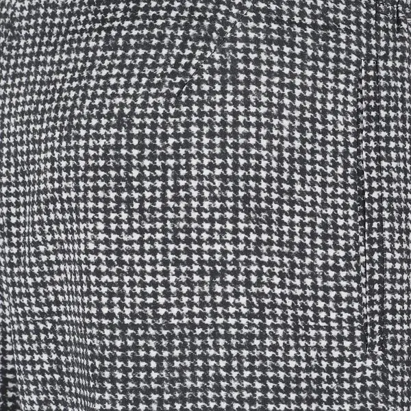 Ermanno Scervino Houndstooth Wide-leg Pants - Black