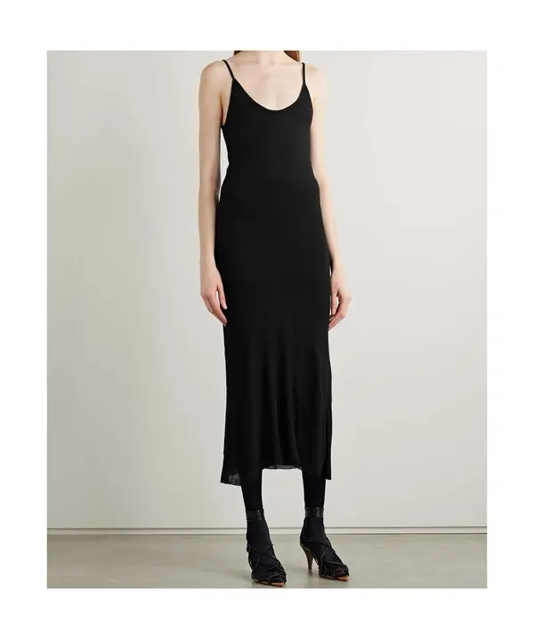 Khaite Round-neck Jersey Dress