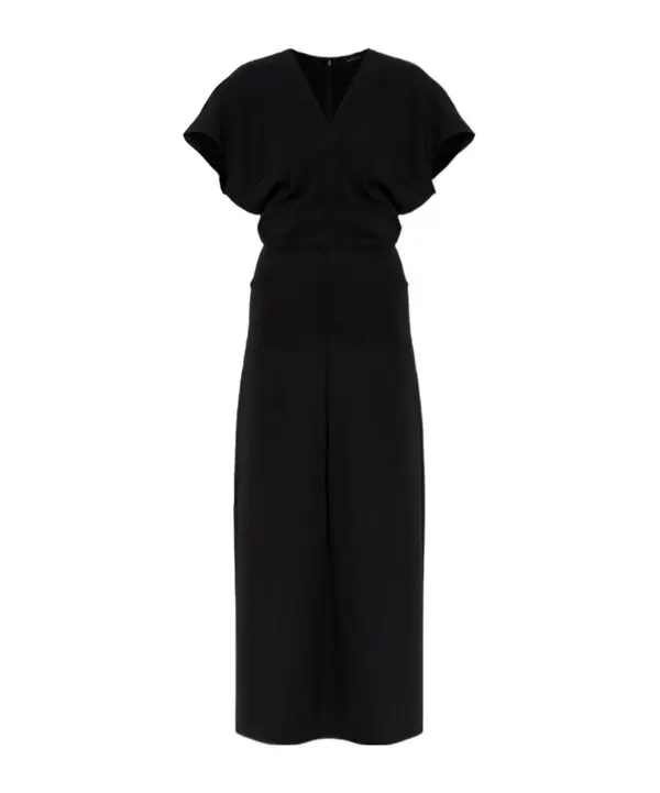 ANINE BING V-neck Maxi Dress - Black