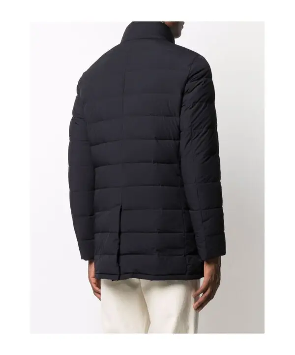 MOORER Calegari Quilted Coat - Black