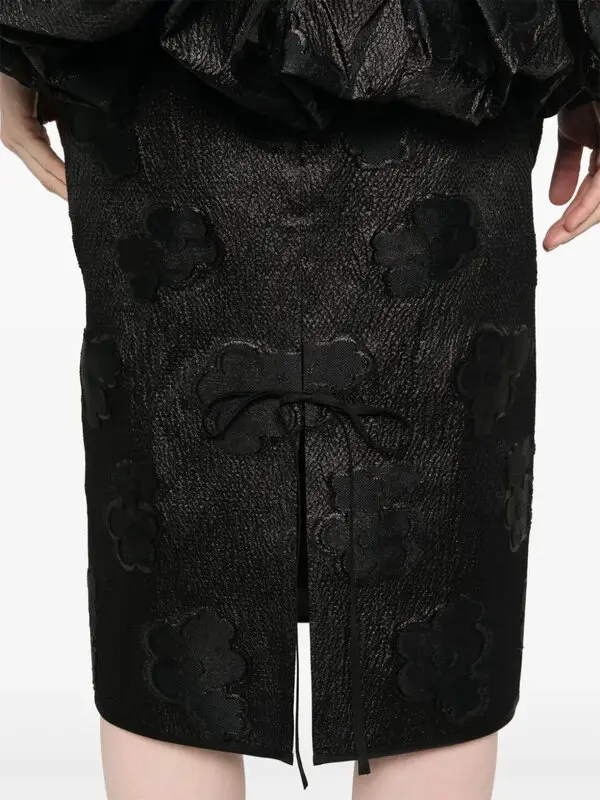 Cecilie Bahnsen Floral Pencil Skirt