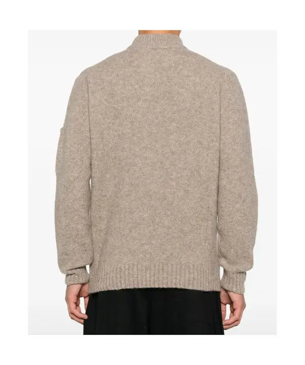 C.P. COMPANY Lens Detail High Neck Sweater