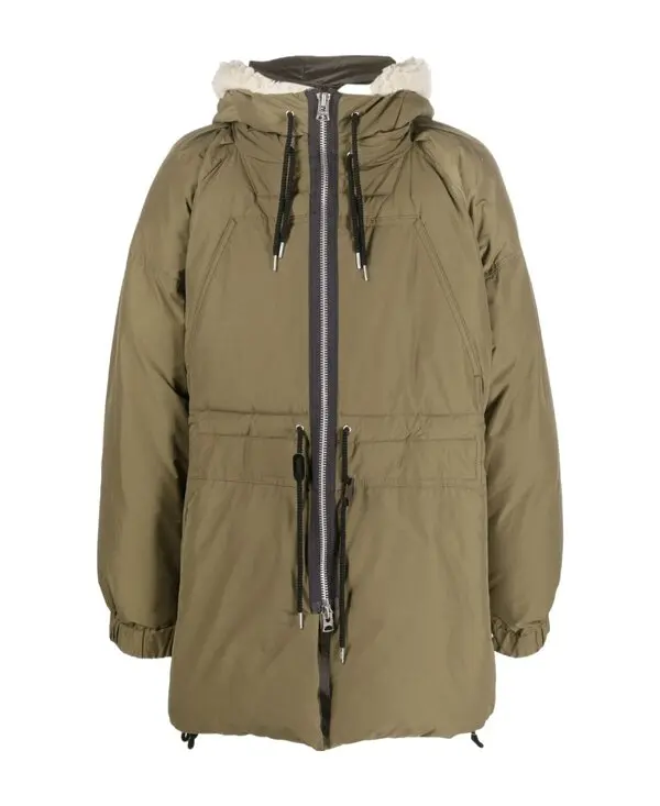 Sacai Parka With Drawstring Waist