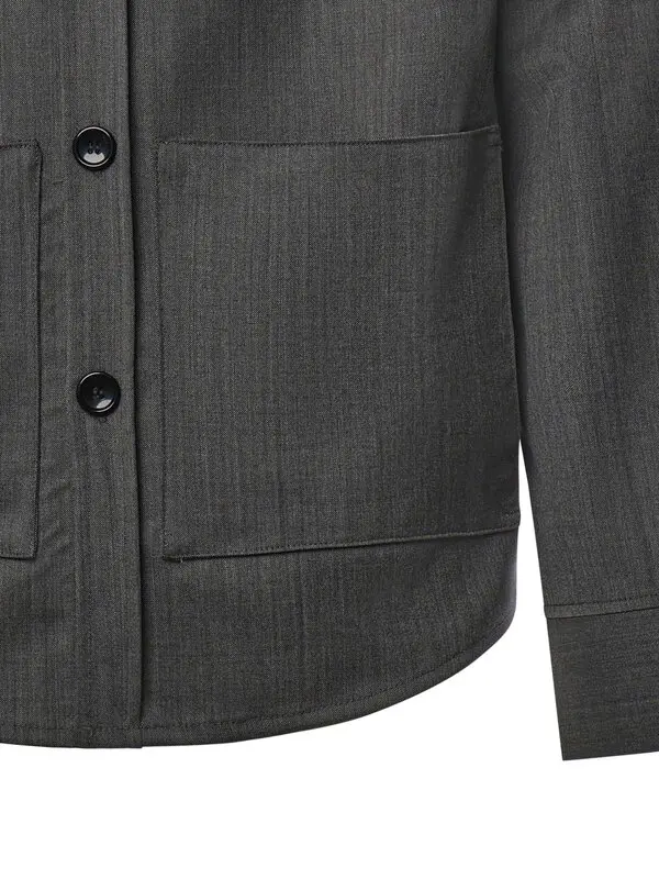GIULIANO GALIANO Tobhias Patch-pocket Shirt - Grey