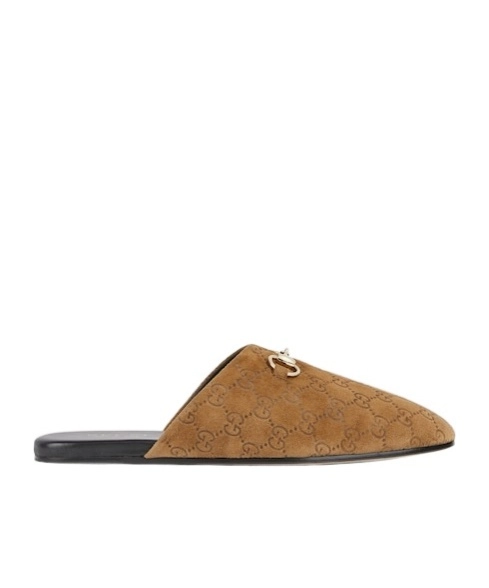 Gucci Horsebit Mules - Brown